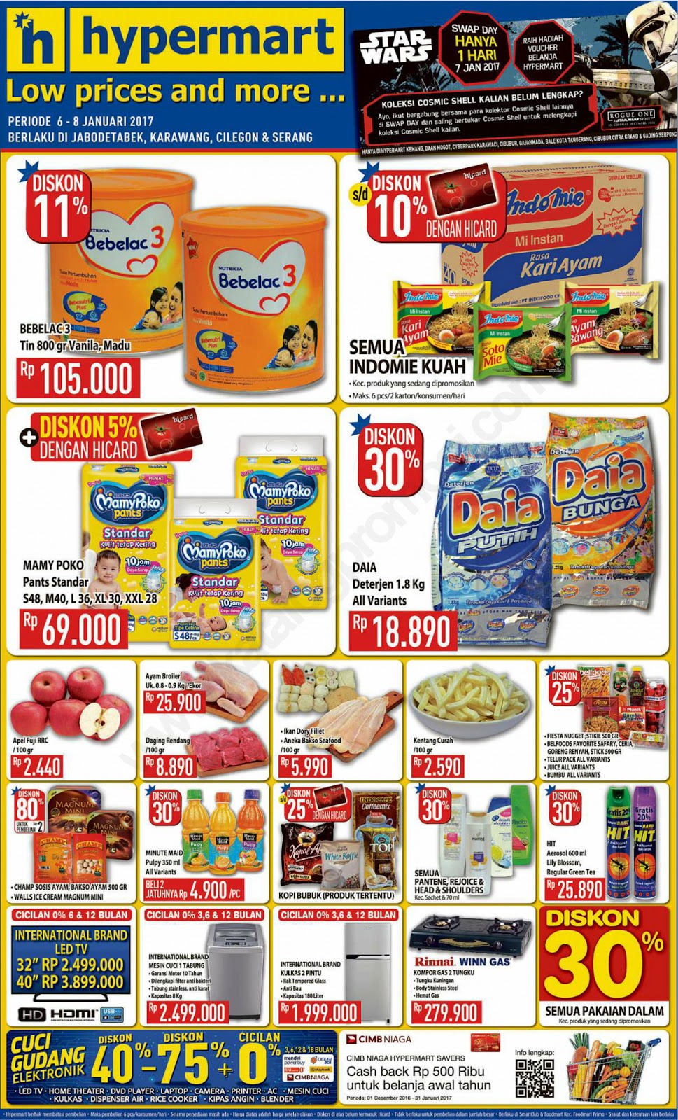 Katalog HYPERMART Weekend Promo periode 06-08 Januari 2017 - Katalog ...