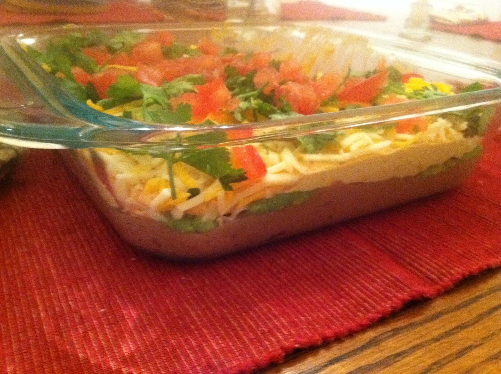 "I enjoy food more than the average person": 3-layer Nacho Dip