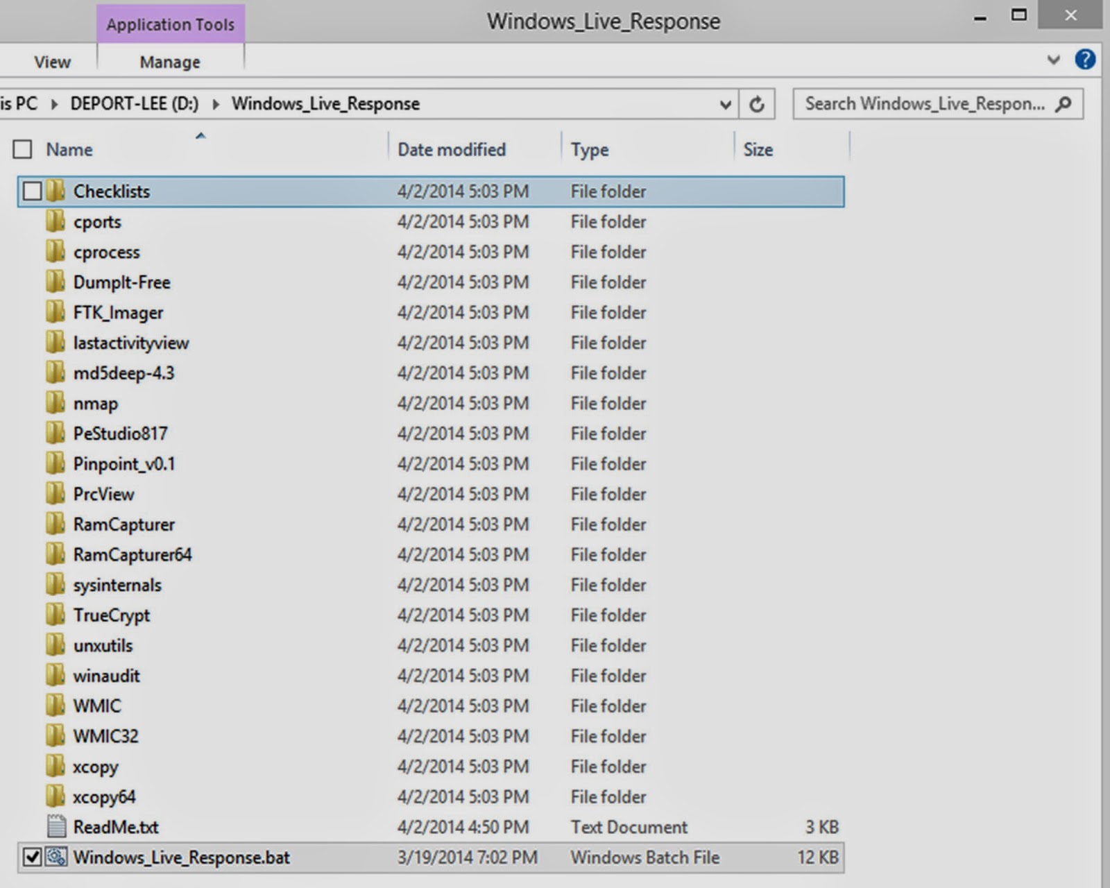 BriMor Labs: Brief Windows Live Response Tool Collection Walkthrough