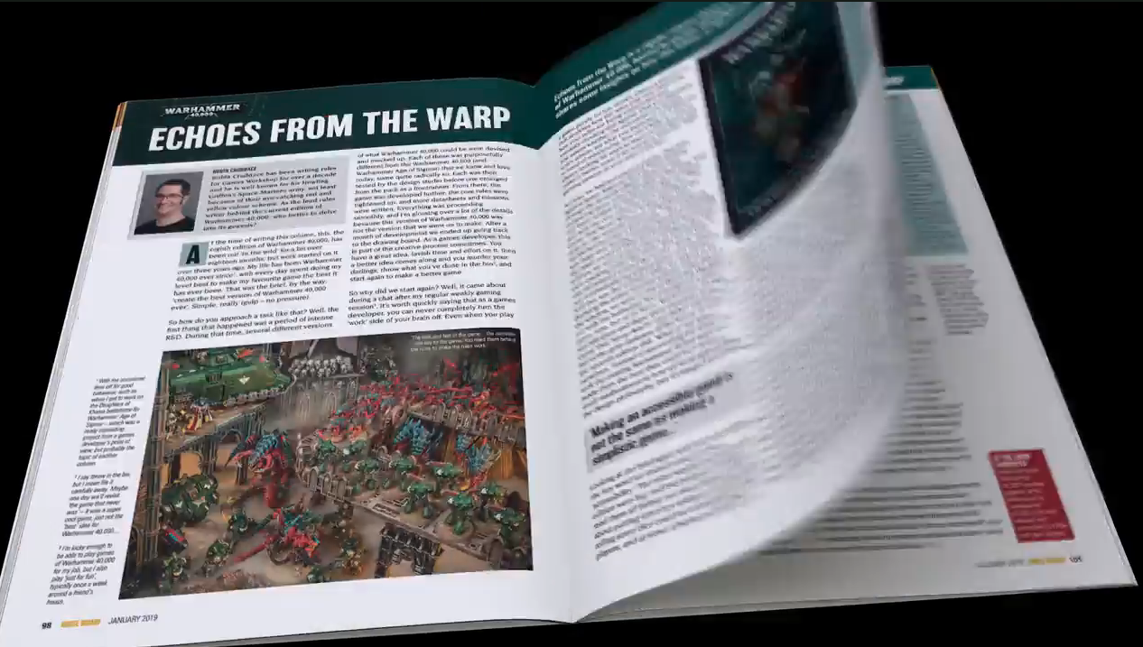 January White Dwarf.... New Kill Team Faction, New Rules, and a New ...