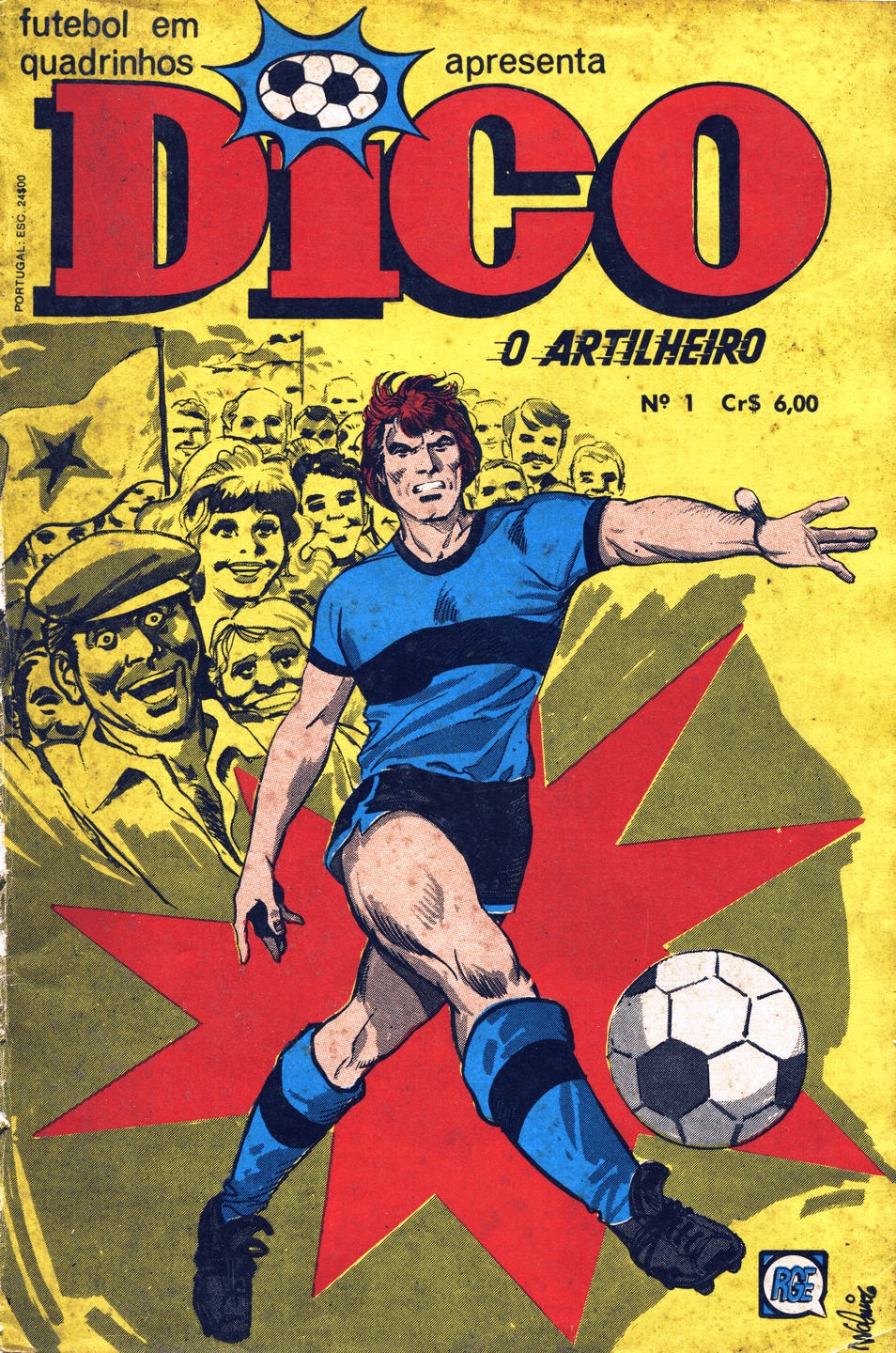 Gibis Clássicos: Dico, O Artilheiro n° 1- RGE