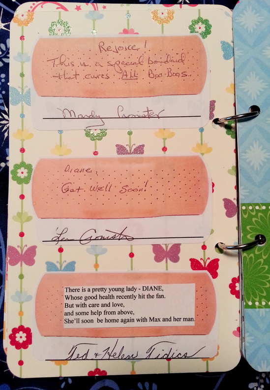 tanglebucket • • • •: Get-well wishes for Mimi (the band-aid project)