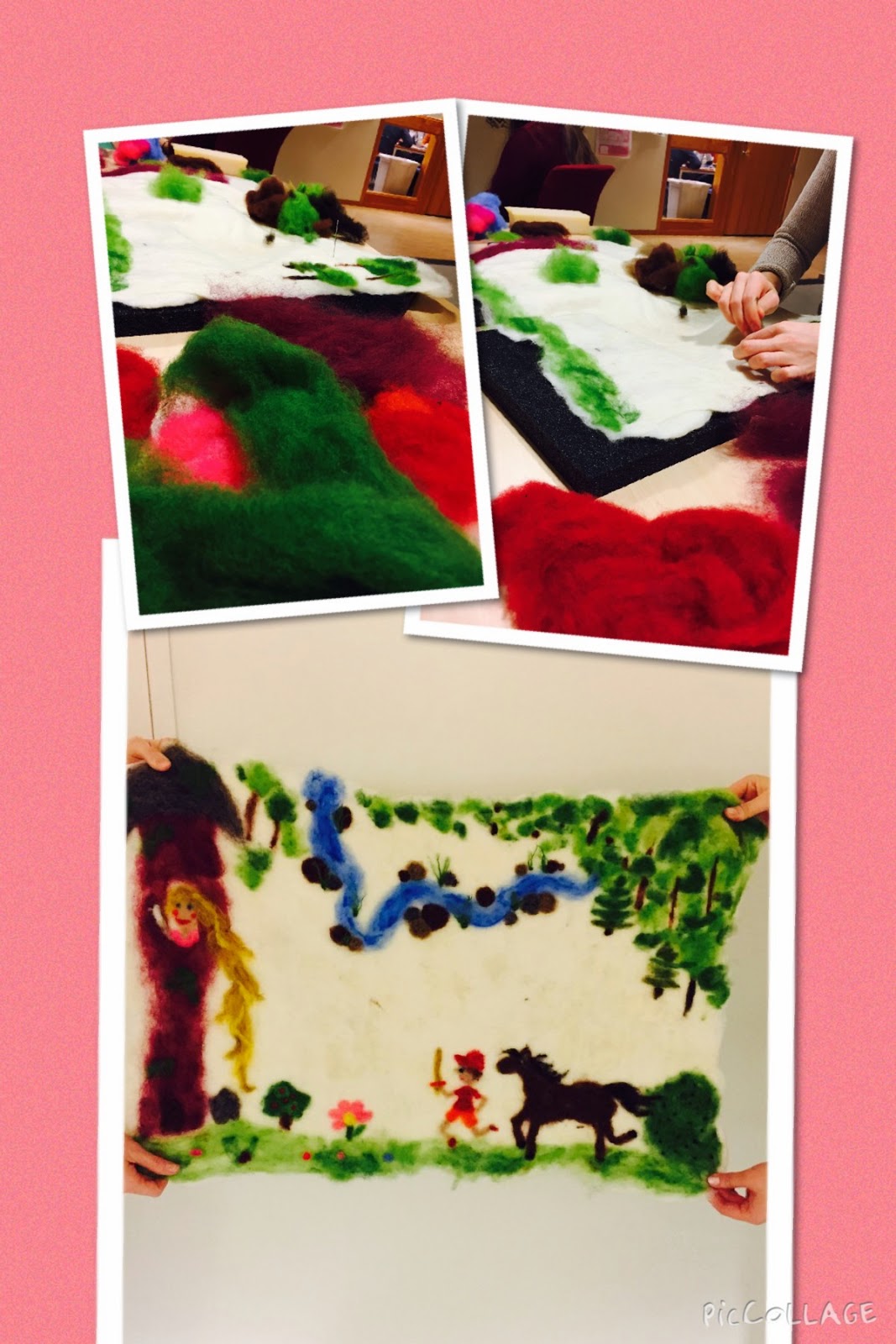 Kreativa Pedagogen: Textil - tova med ull