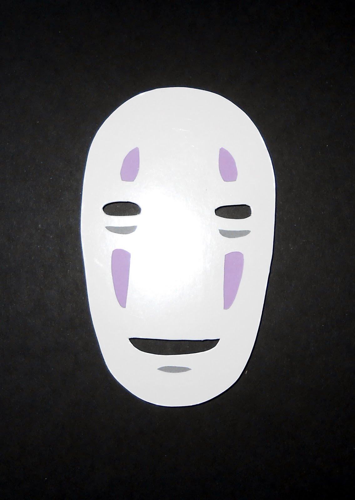 Jeff Ellison Art: Spirited Away No Face 3-D paper diorama