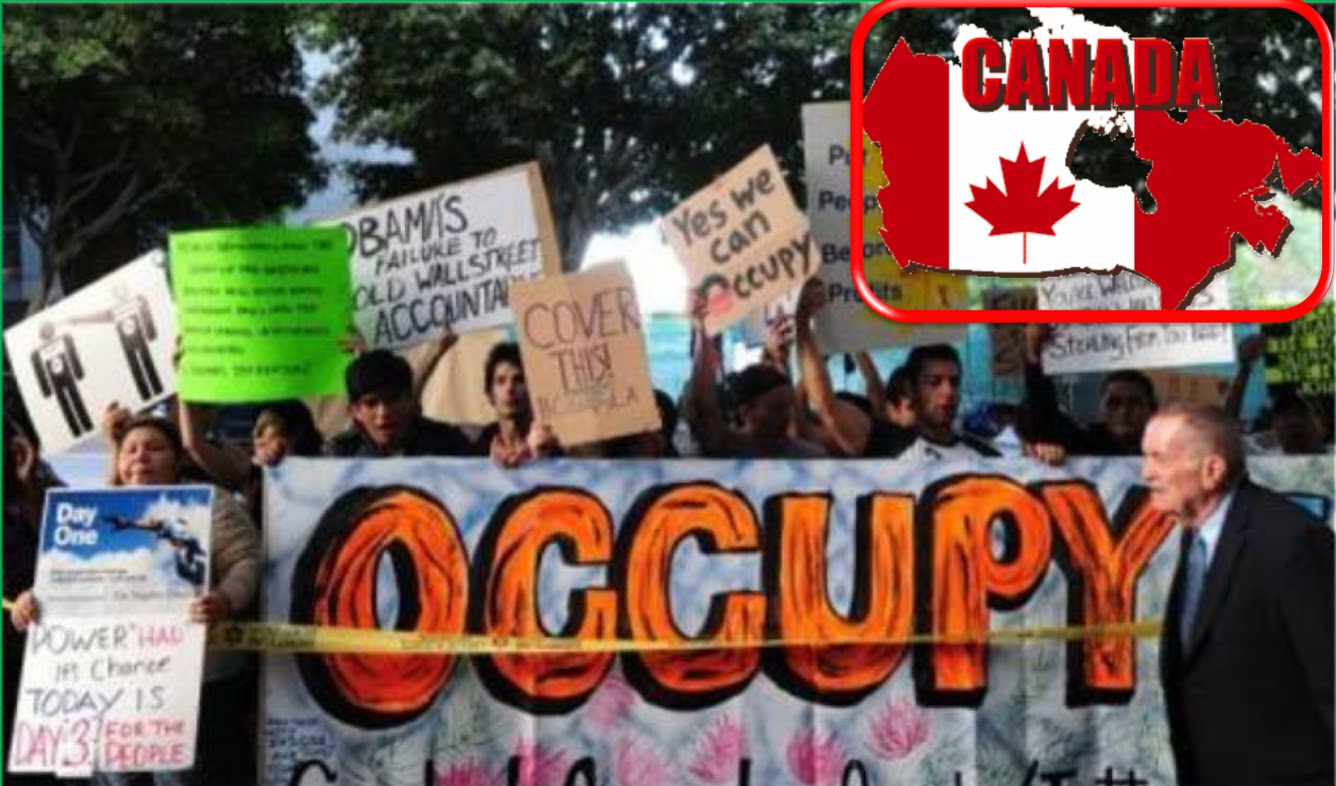 SOLYMONE BLOG: “OCCUPY” PROTESTERS GATHERED IN VARIOUS CANADIAN CITIES