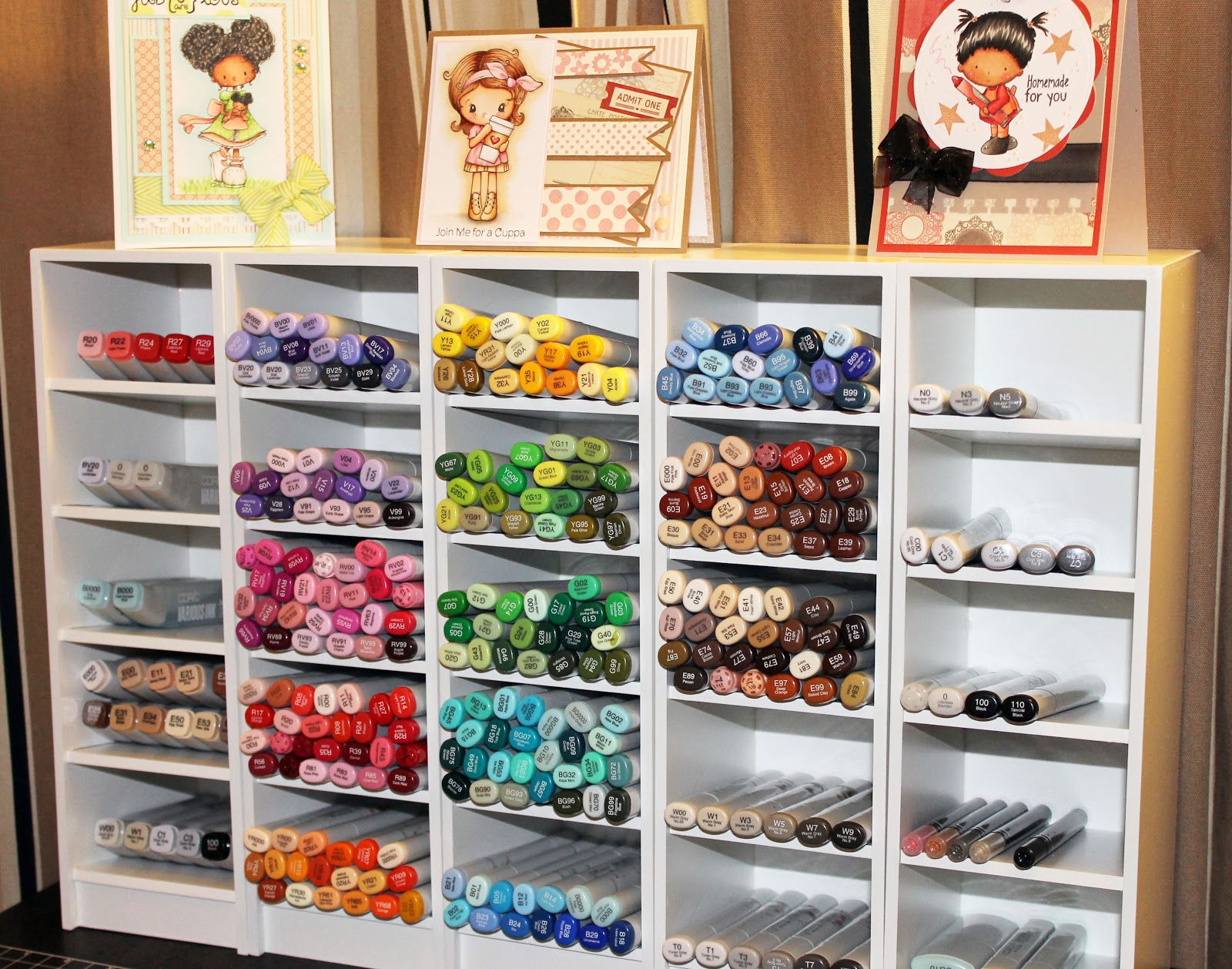 Melissa Made: Studio 3 Solutions Copic Storage