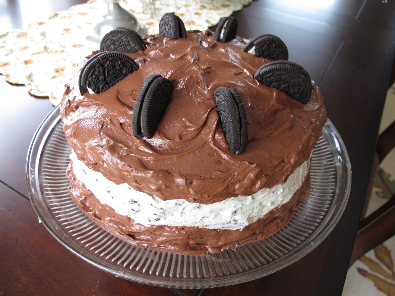 The Cookies and Cream Giant Oreo Cake