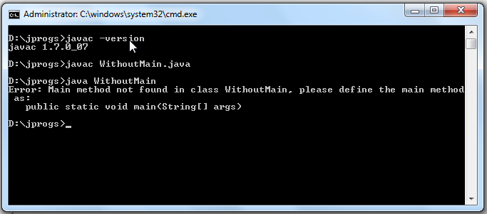 Can I write a Java program without main method ? | JAVAbyNATARAJ