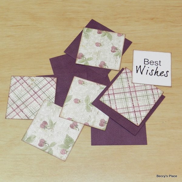 Beccy's Place: Tutorial - Flag Fold Cards