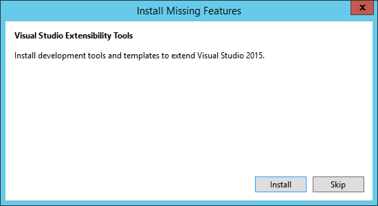 Living and breathing the world of Microsoft: Installing the Visual ...