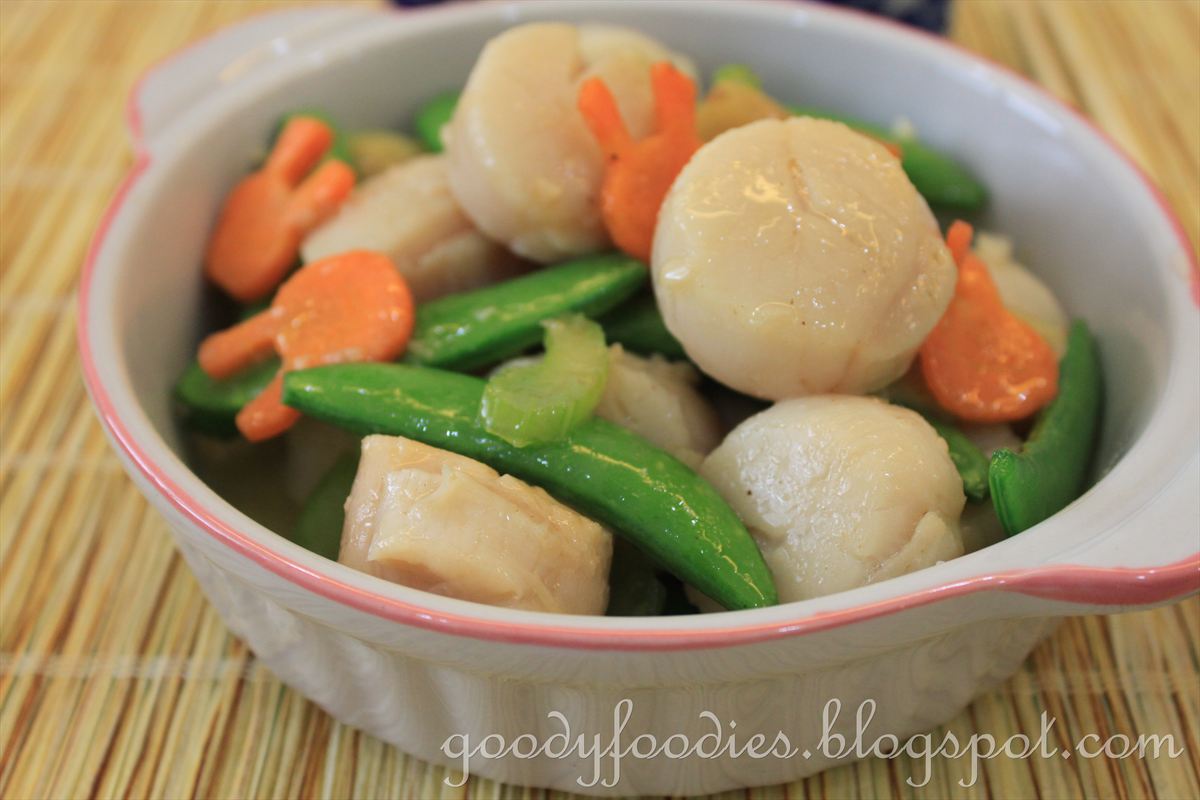 Chinese Fried Scallops