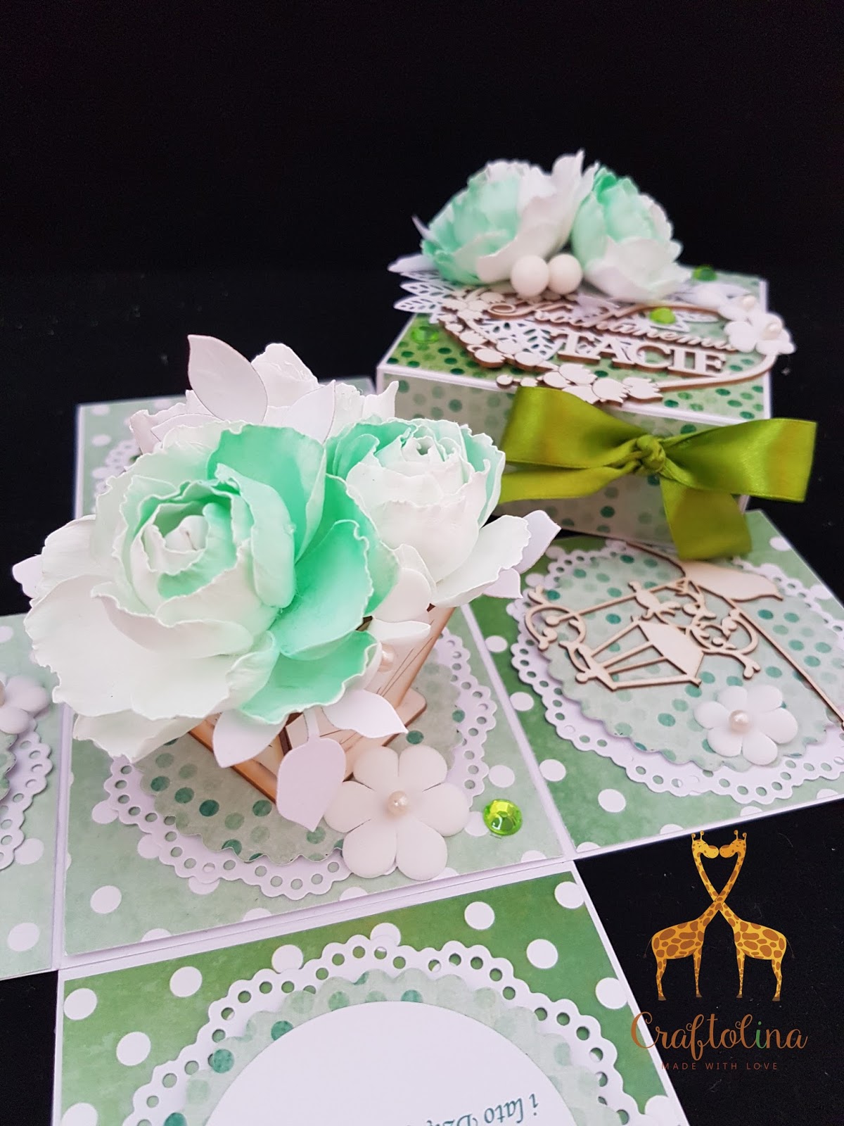 Magiczna Kartka: Eksplodujące pudełka dla mamy i taty/ Exploding boxes for mum and dad