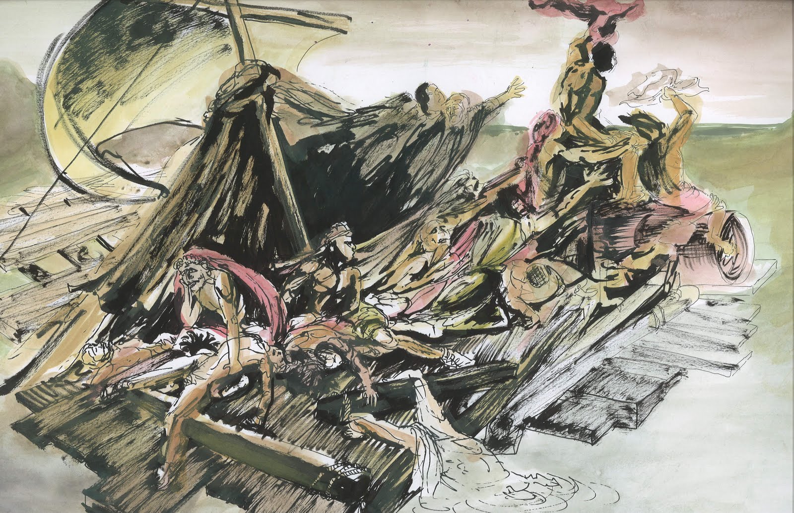 La Griotte: Le radeau de la Méduse