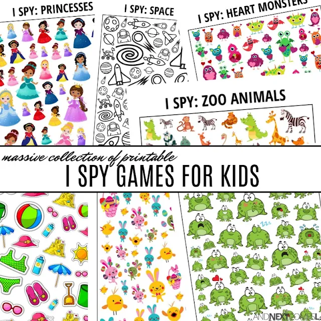 Massive I Spy Bundle Pack | And Next Comes L - Hyperlexia Resources
