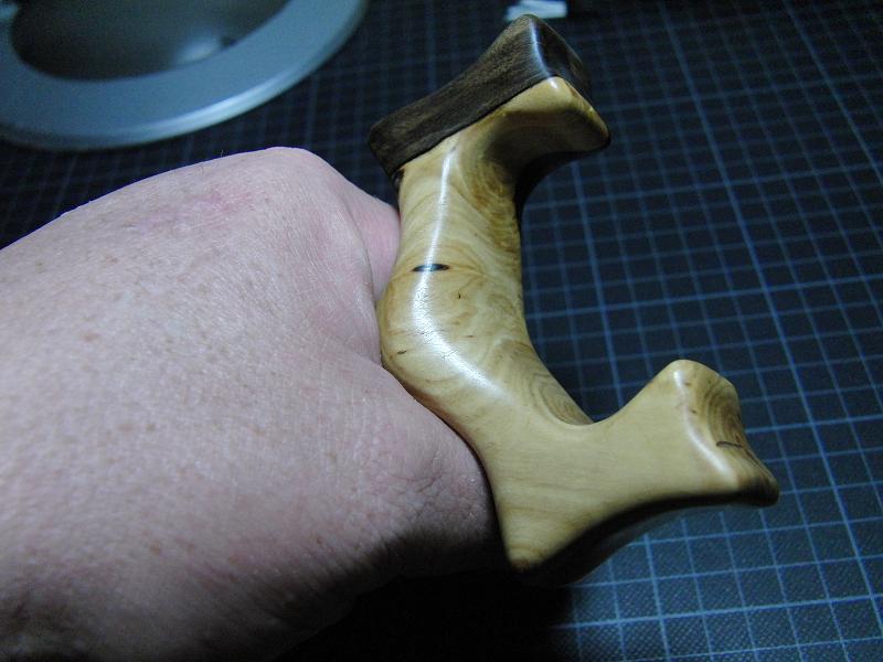 The Slingshot Channel: Ram-bone from Texas persimmon natural