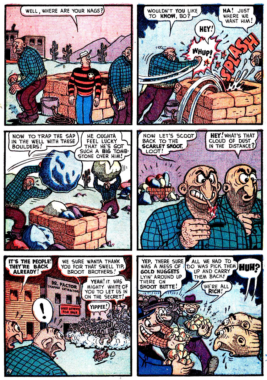 Pappy's Golden Age Comics Blogzine: Number 1297: Basil’s boys, Mystic ...