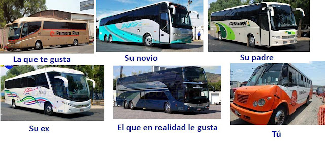 Hilarante meme de autobuses