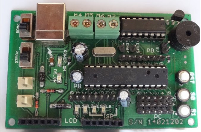 ROBO ZONE: Analog 3-Axis Accelerometer interfacing with ATmega8 board