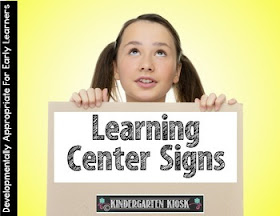 Early Childhood Center Signs