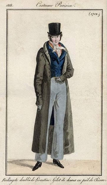 Zinne's Blog: Mens Regency Fashion 1815 - 1820