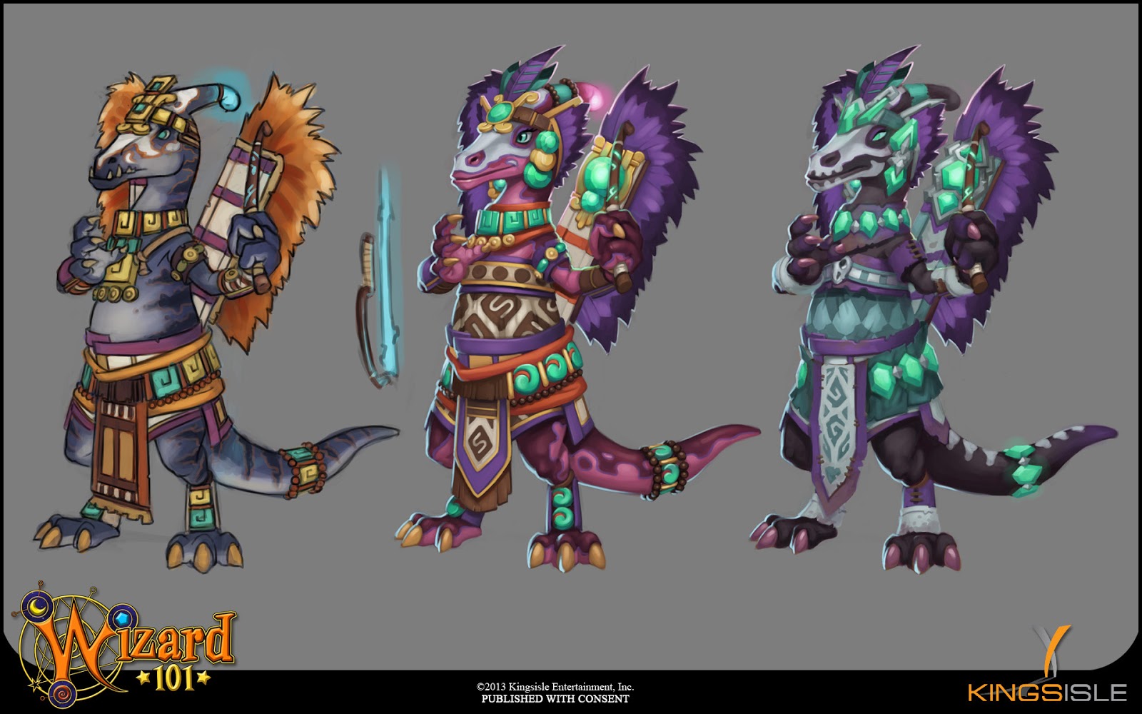 Nik Draws: Work! Wizard101-Azteca