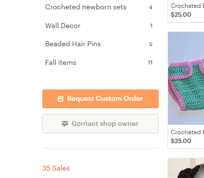 Forget Not His Benefits: Selling Custom Orders on Etsy Variation Options