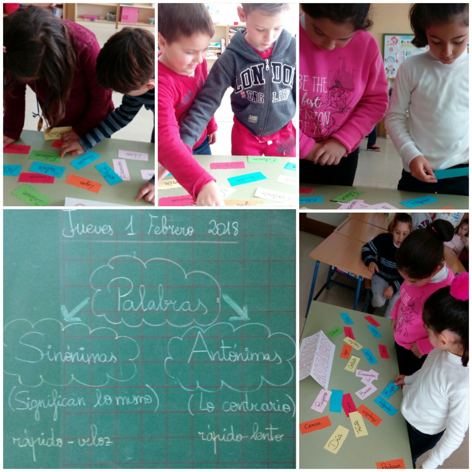 1º Ciclo Competencia Comunicativa: JUGANDO CON... LAS PALABRAS