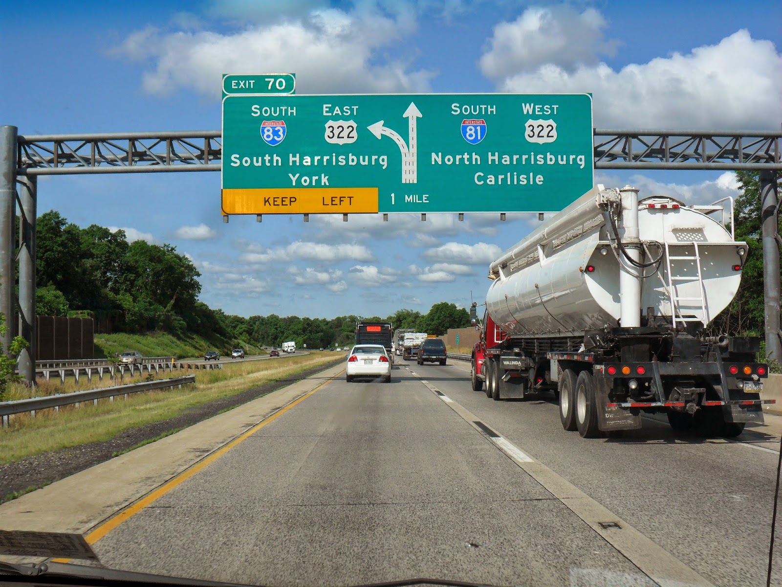 Luke's Signs: Interstate 81 & Interstate 83 - Pennsylvania