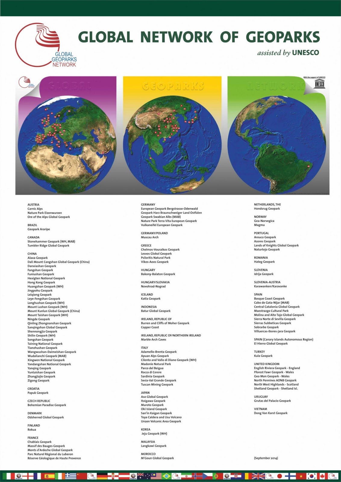 GisBioEnviNet: UNESCO GLOBAL GEOPARKS, a holistic concept of protection ...