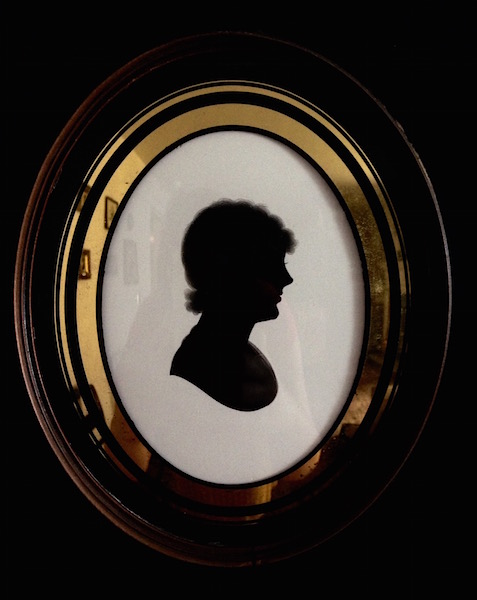 Alice News: Shades of the Past: Silhouette Artist John Miers