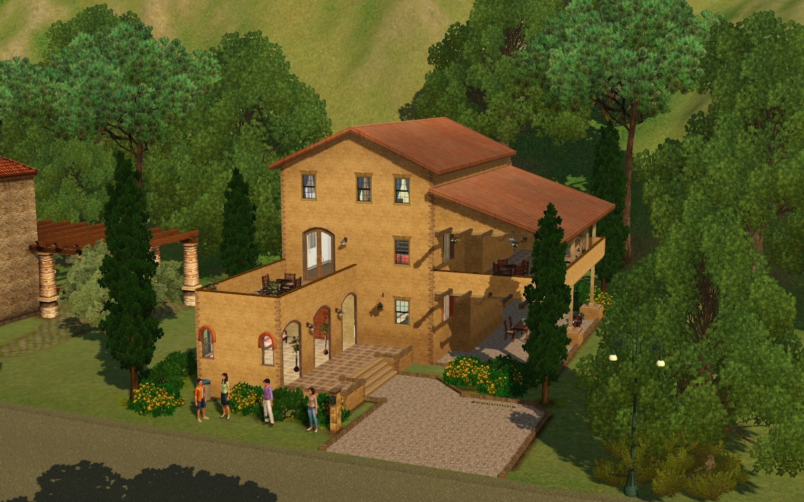 Summer's Little Sims 3 Garden: Monte Vista List of Houses