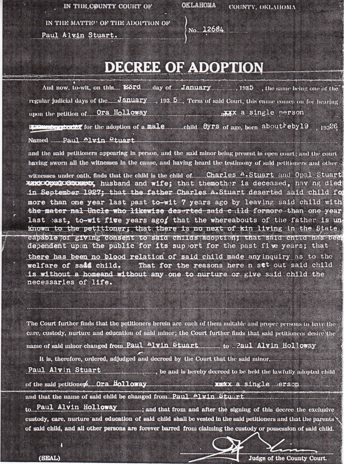 My Father's Father: Documents