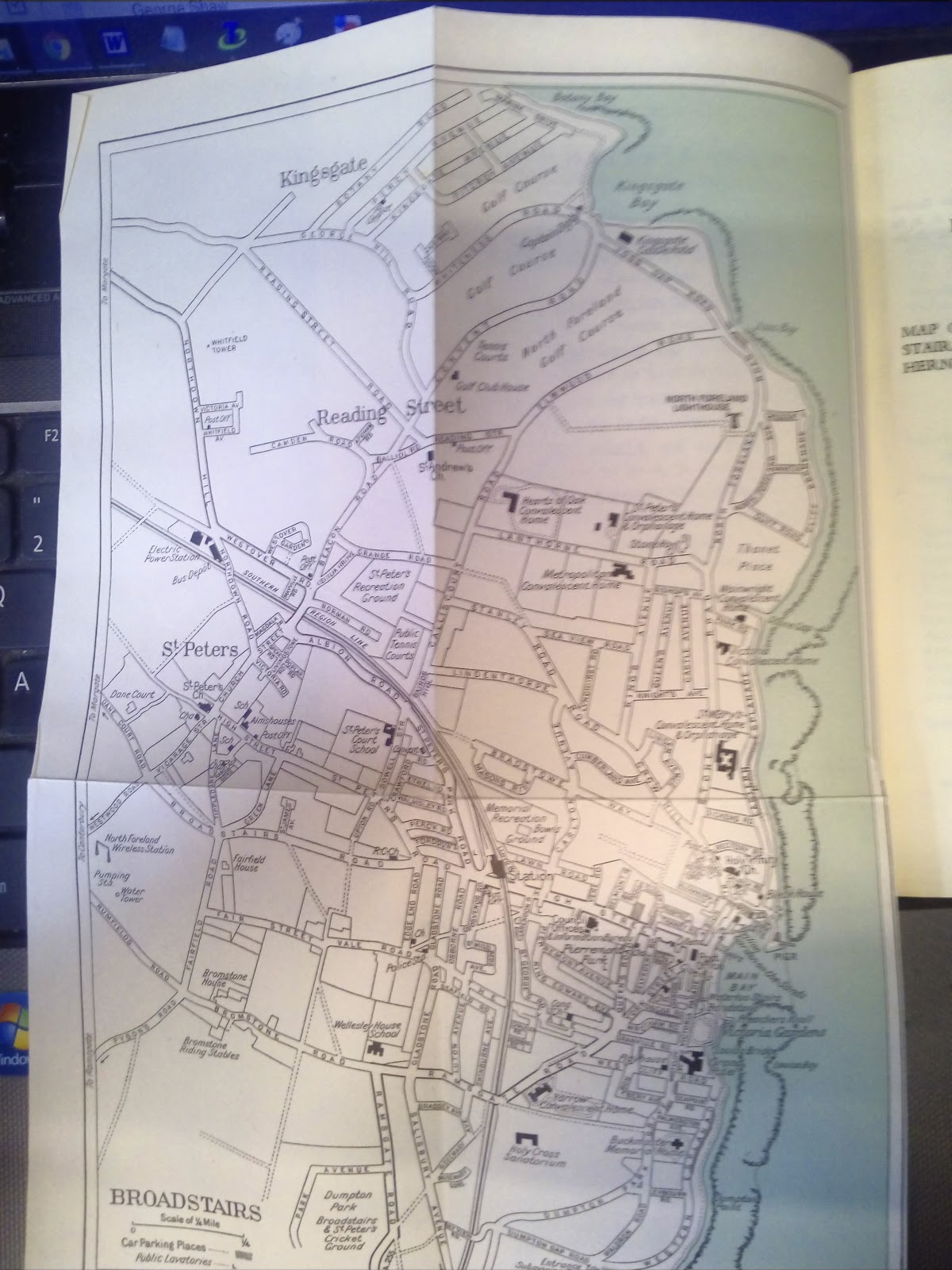 thanetonline: Maps of Ramsgate, Margate and Broadstairs for around 1950