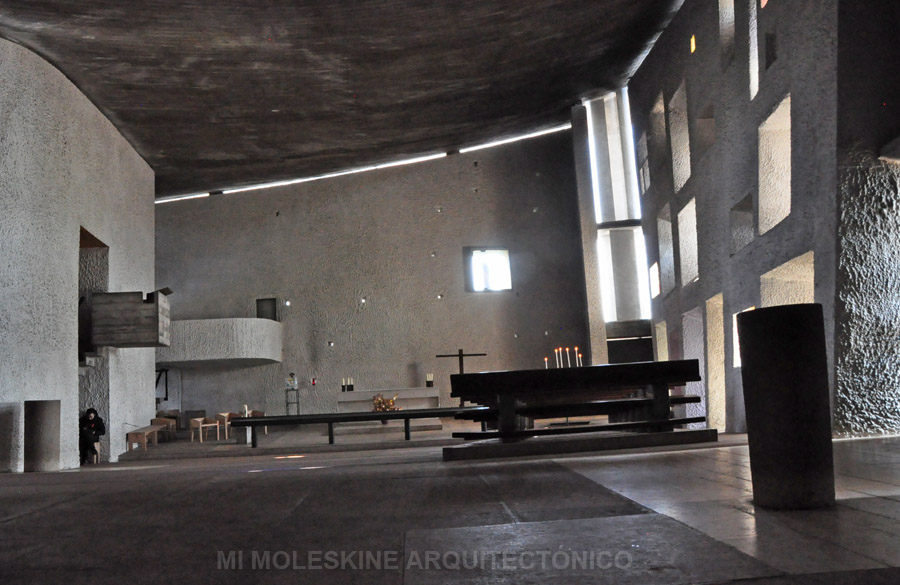 MY ARCHITECTURAL MOLESKINE®: LE CORBUSIER: CHAPEL OF NOTRE-DAME-DU HAUT ...
