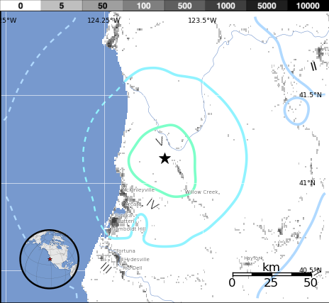 Strong To Moderate Earthquakes Strike Northern California