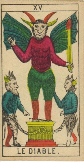 TAROTCABALA: Baphomet / O Diabo / Arcano 15