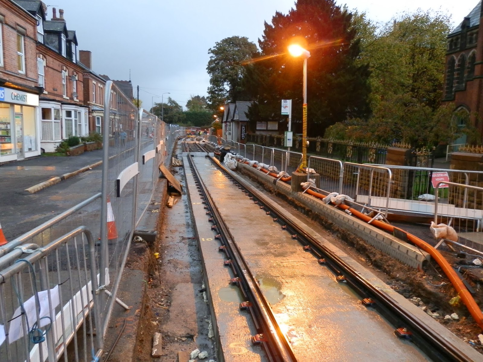 antonalyptic: Beeston tram works