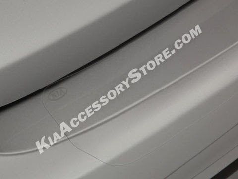 Kia Accessory Store: 2014-16 Kia Forte Rear Bumper Applique