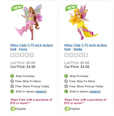Just Another Crazy Winx Fan: Aisha Harmonix Figure on TRU!