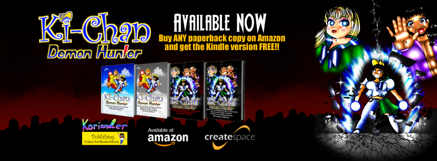 An early release for Ki-Chan: Demon Hunter's 2nd book!