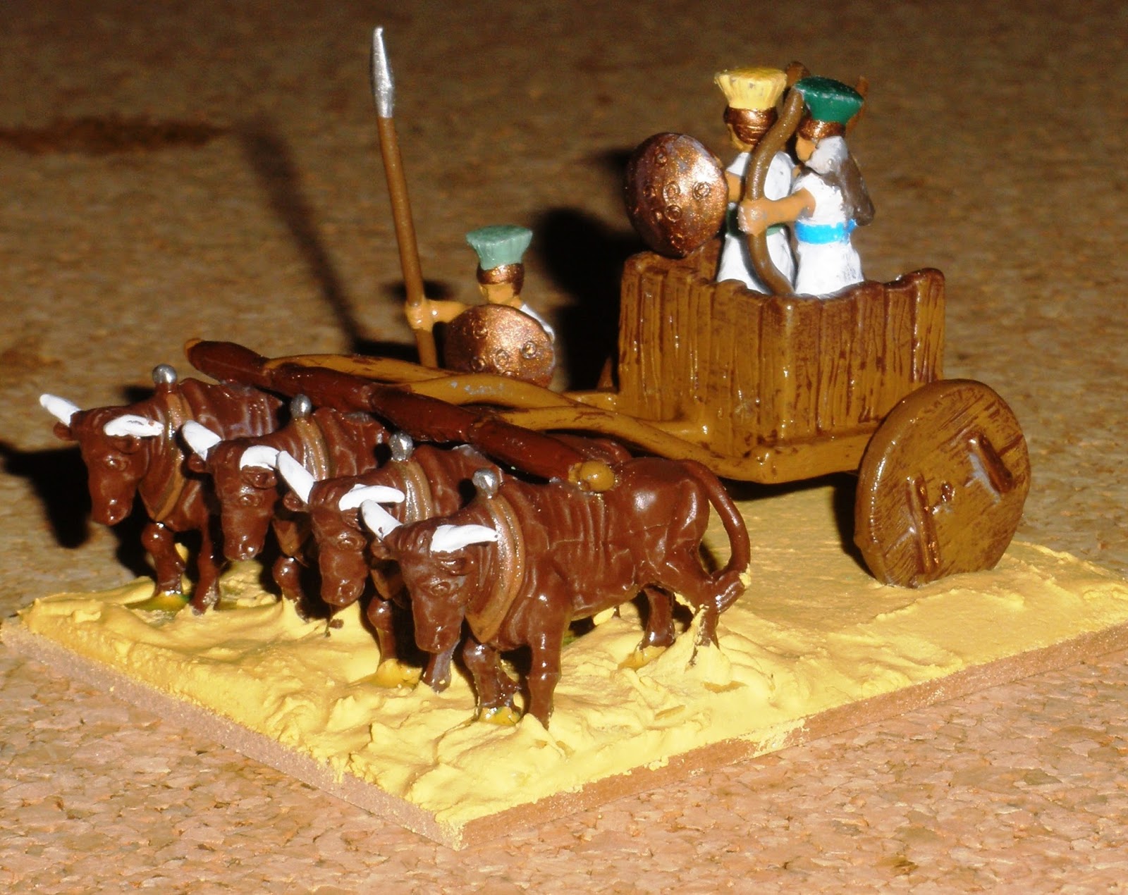 The Eastern Garrison: Philistine ox cart
