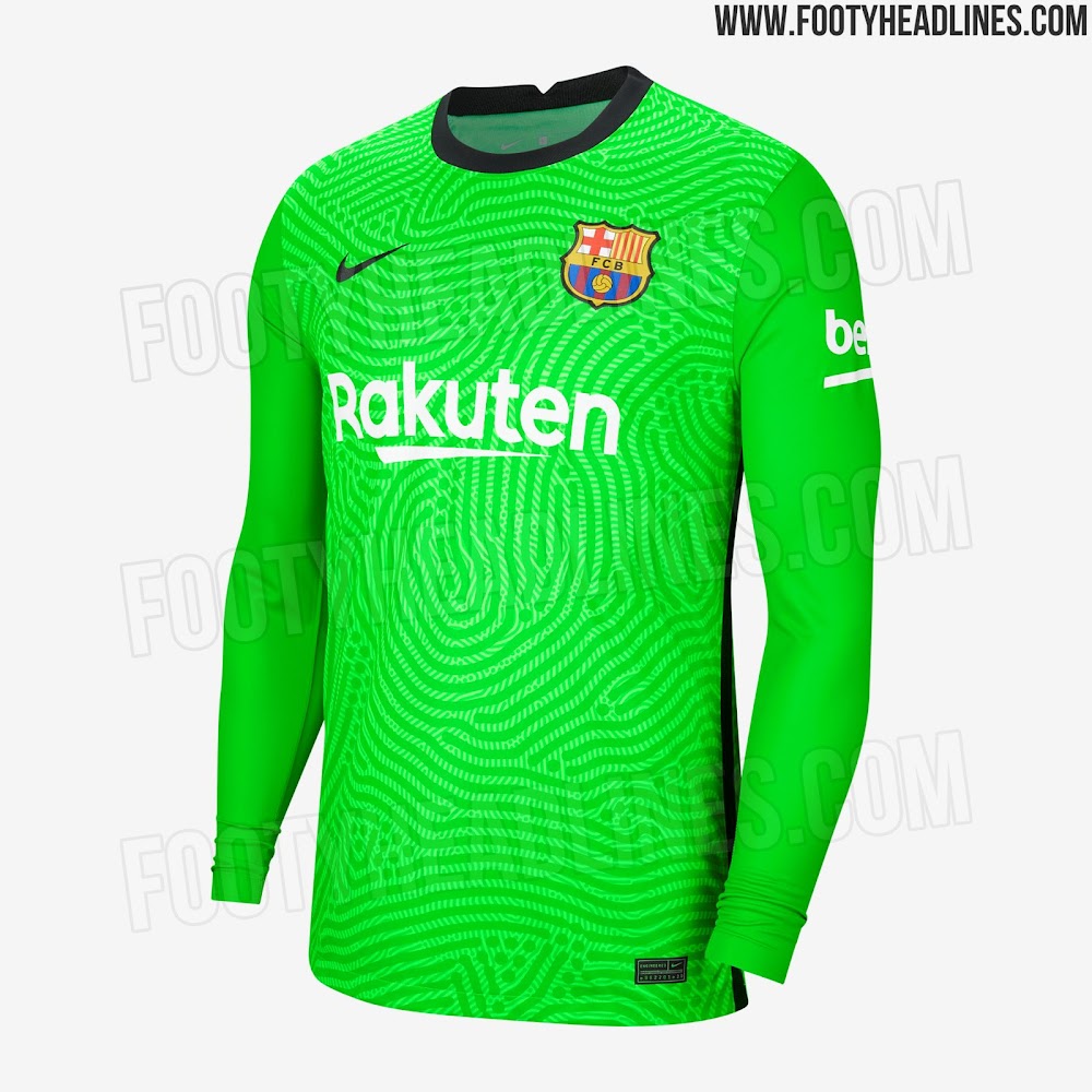 Barcelona 20-21 Goalkeeper Kit Leaked - Footy Headlines