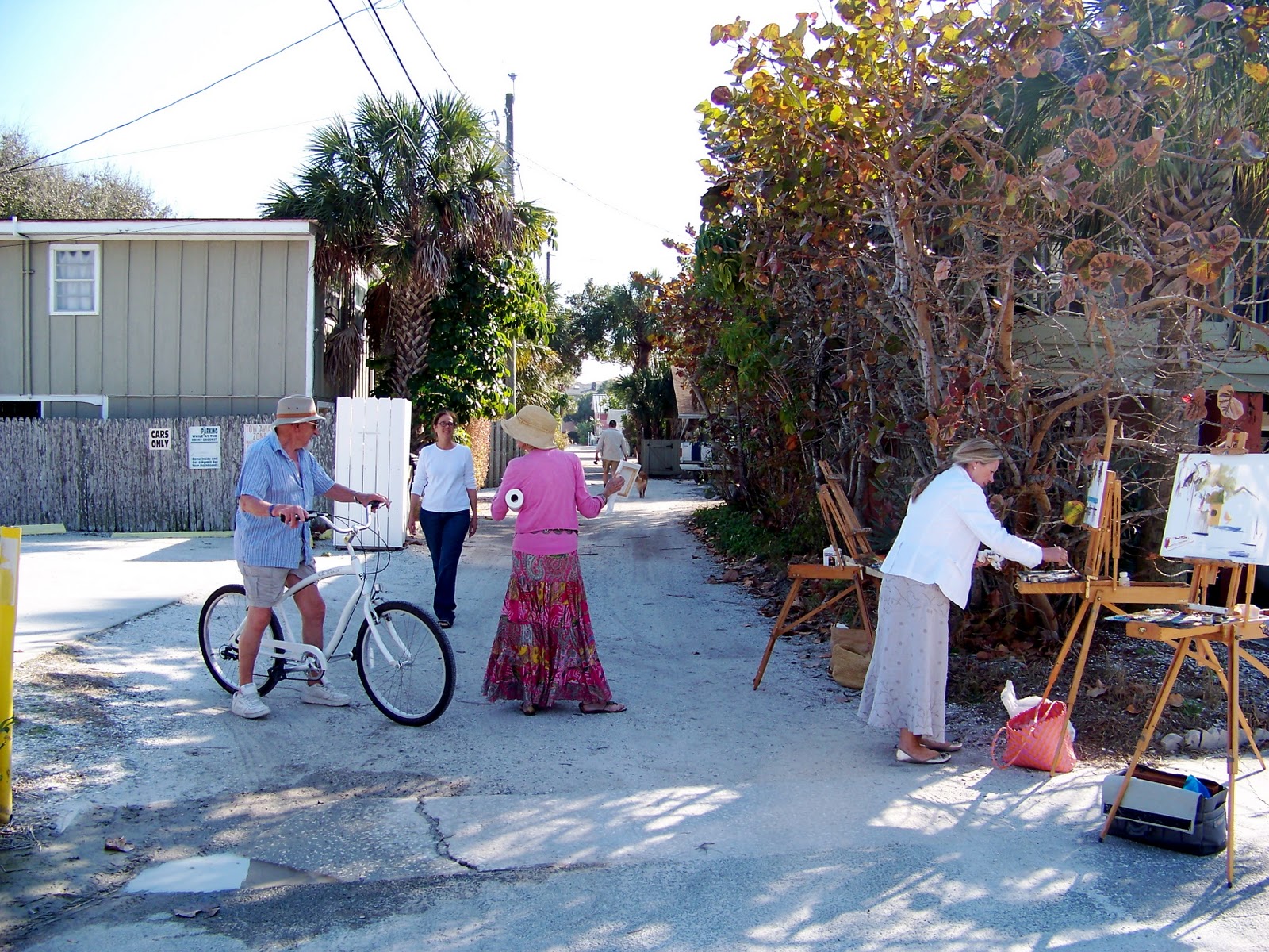 Helen Tilston Painter: Beach Trail, Indian Rocks Beach