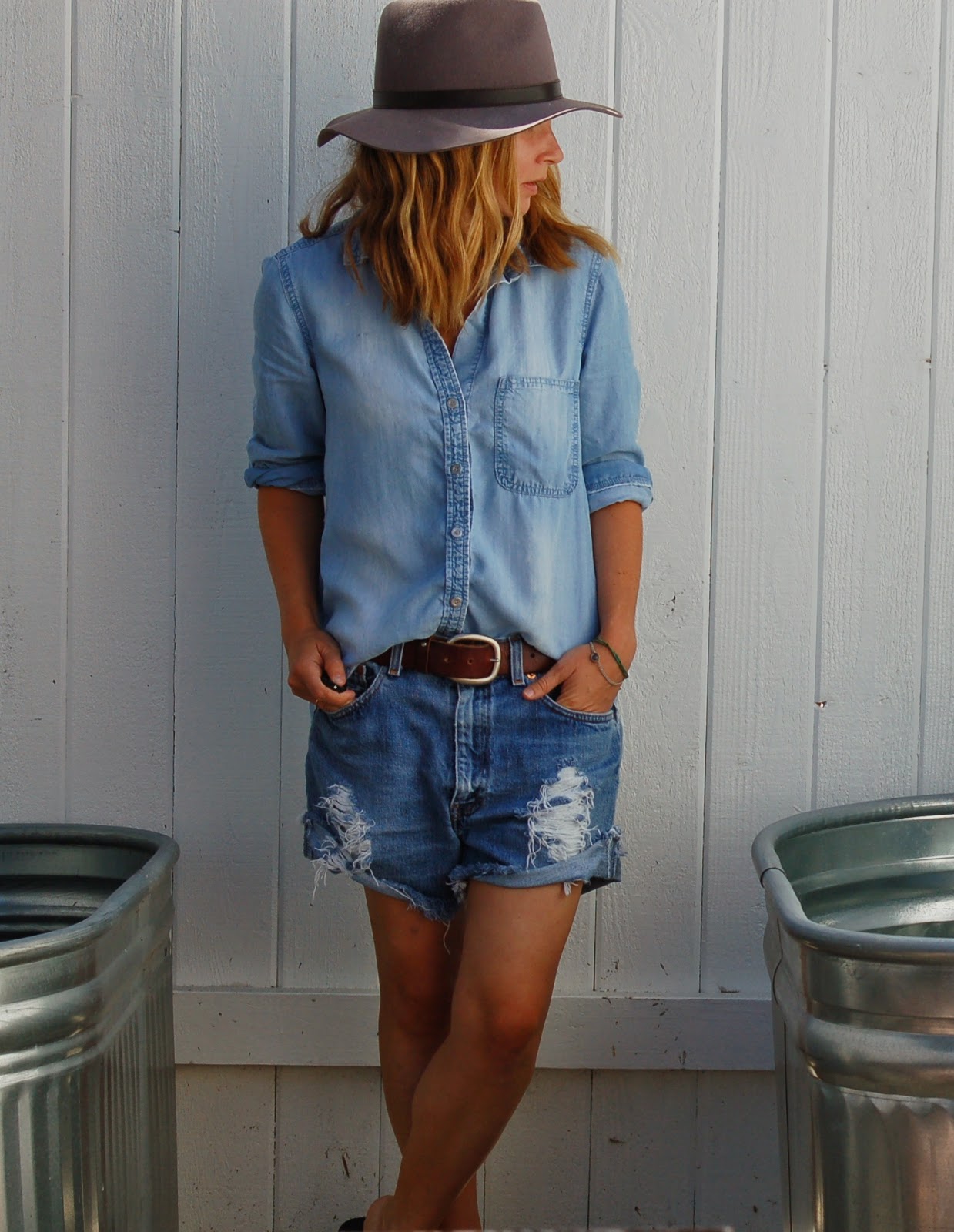 em + meg: Mom Uniform // Spring Basics // Double Denim Three Ways