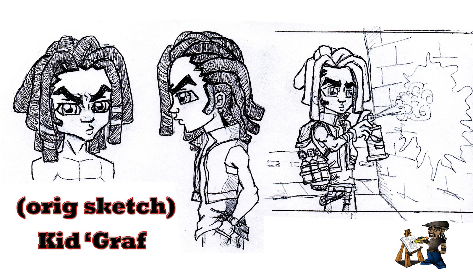 The Alpha Burners: " My 1st two characters of Taggers" ToonStyle Kid ...