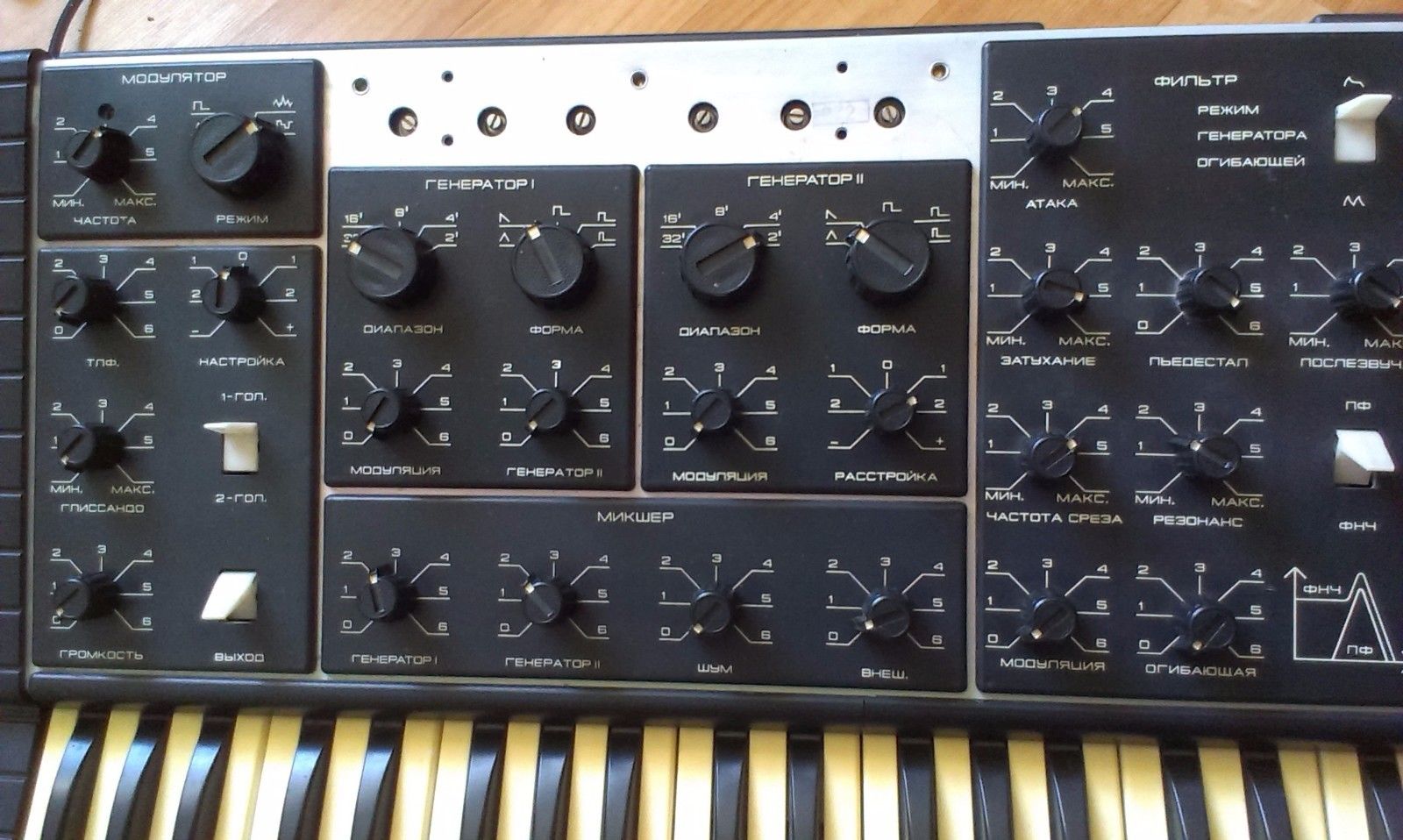 MATRIXSYNTH: Polivoks Soviet Russia Analog Synth