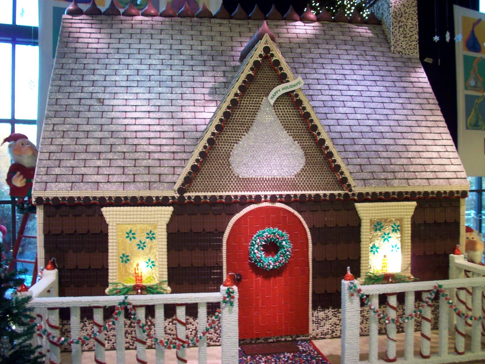 Life Size Chocolate House