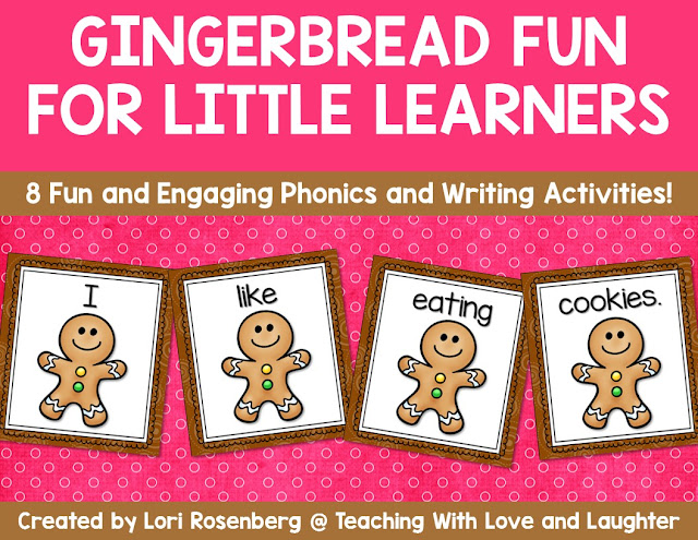Teaching With Love and Laughter: Gingerbread Writing Freebie