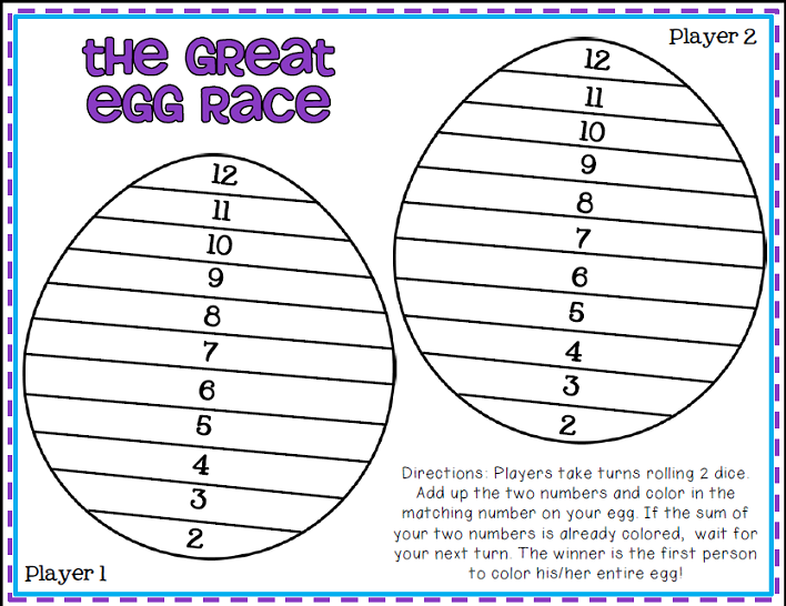 Teacher at the Wheel: Math Monday--Easter Math!