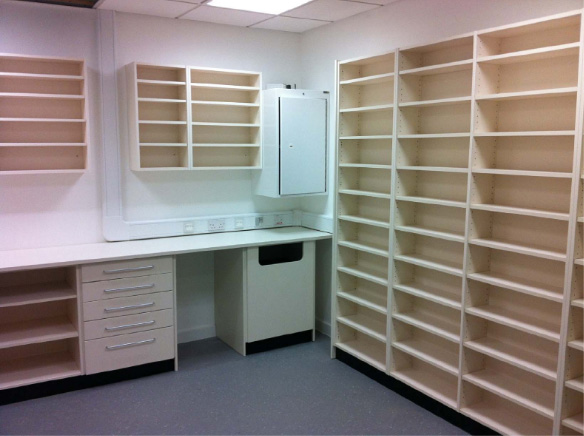 Pharmacy Shelving